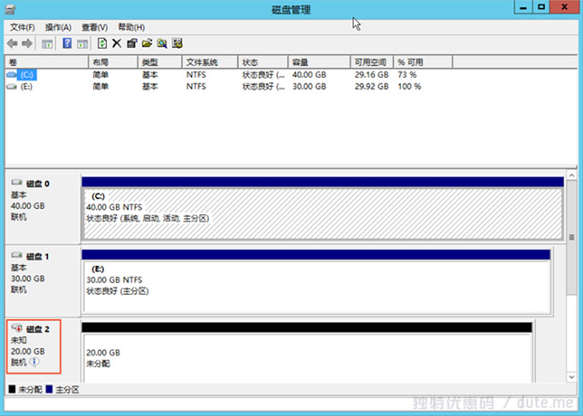 如何对阿里云 Windows 服务器的数据盘分区及格式化？ - 独特优惠码